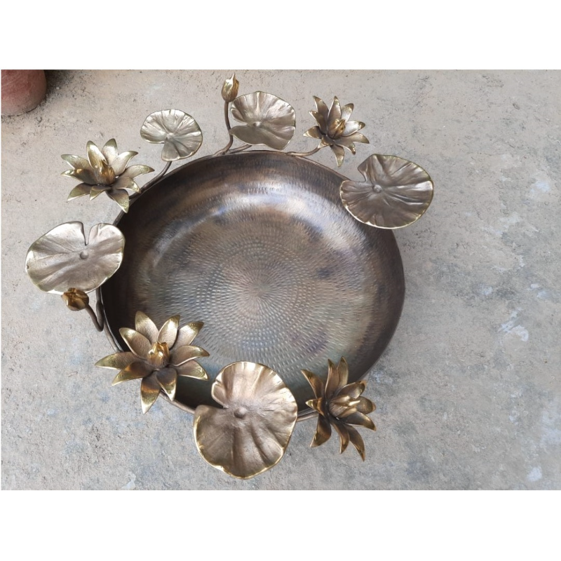 Lotus Flower Large Urli - KCC Gallery Store